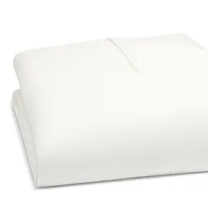 MATOUK Luca Satin Stitch Duvet Cover, King - Ivory