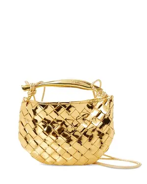 Bottega Veneta Mini Sardine Bag - Gold