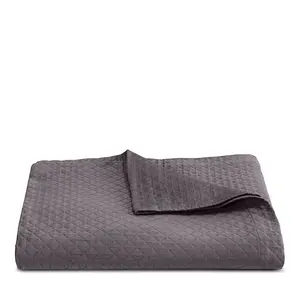 MATOUK Nadia Coverlet, Full/queen Charcoal