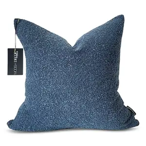 MODISH DECOR PILLOWS Square Pillow Cover, 24"l X 24"w - Navy