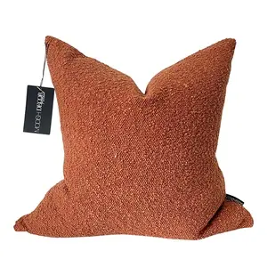 MODISH DECOR PILLOWS Square Pillow Cover, 24"l X 24"w - Orange