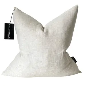 MODISH DECOR PILLOWS Square Pillow Cover, 18"l X 18"w - Beige