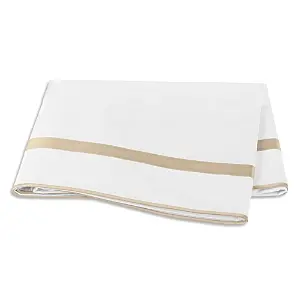 MATOUK Louise Flat Sheet, Full/queen Champagne