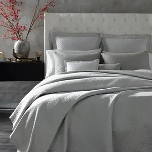 MATOUK Nadia Boudoir Sham - Silver