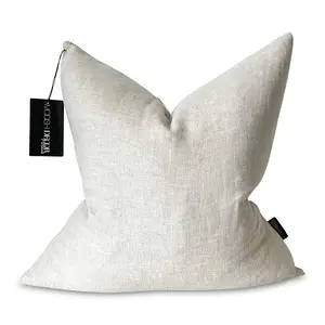 MODISH DECOR PILLOWS Square Pillow Cover, 24"l X 24"w Sand