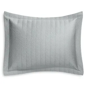 MATOUK Netto Quilted Standard Sham Pool