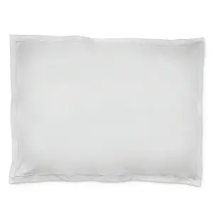 MATOUK Luca Satin Stitch King Sham Silver