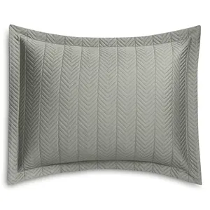 MATOUK Netto Quilted Boudoir Sham Celadon