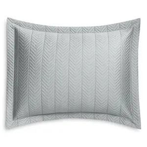MATOUK Netto Quilted Boudoir Sham - Pool