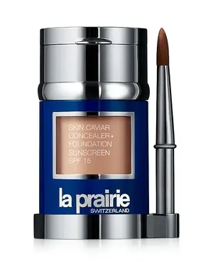 La Prairie Skin Caviar Concealer Foundation Spf 15 N Crème Peche (light With Neutral Undert