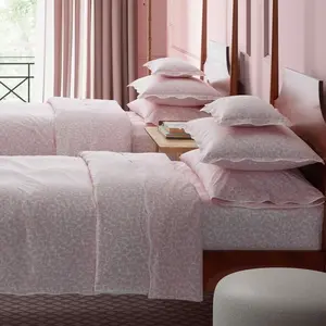 MATOUK Margot Percale Duvet Cover, Full/queen