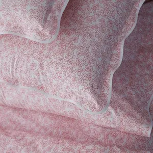 MATOUK Margot Percale Duvet Cover, Full/queen