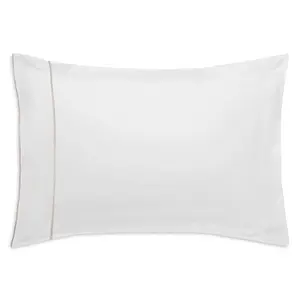 ANNE DE SOLENE Louvre Standard Pillowcase, Pair - Blanc