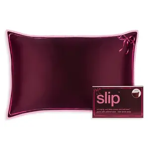 Slip Pure Silk Pillowcase - Crimson Kiss