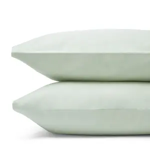 SCHLOSSBERG Noblesse Standard Pillowcase, Pair - Menthe