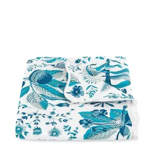 MATOUK Schumacher Pomegranate Duvet Cover - Prussian Blue