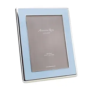 ADDISON ROSS Curved Enamel Picture Frame, 4 X 6 - Blue