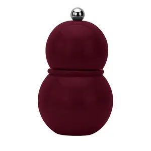 ADDISON ROSS Lacquer Bobbin Salt Or Pepper Mill Grinder Cherry