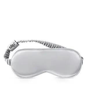 Slip For Beauty Sleep Pure Silk Sleep Mask Silver