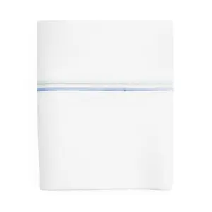 MATOUK Essex Flat Sheet, Full/queen Azure