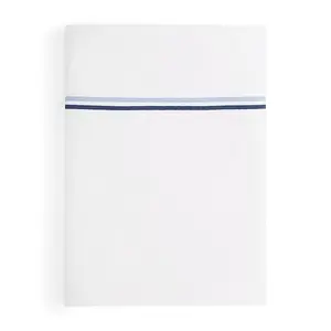 MATOUK Essex Flat Sheet, Full/queen Navy
