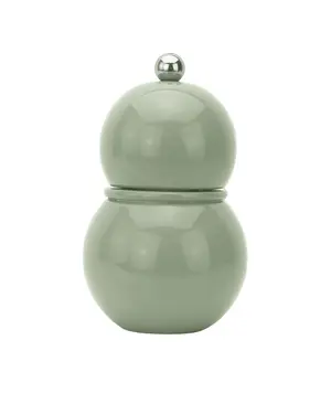 ADDISON ROSS Lacquer Bobbin Salt Or Pepper Mill Grinder - Leaf