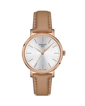 TISSOT Everytime 34mm Watch - Silver/beige