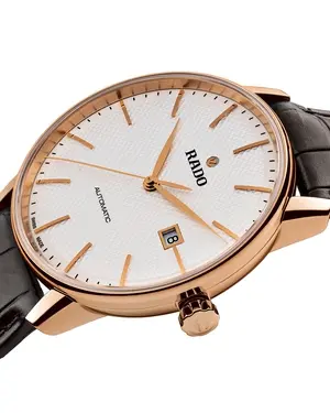 RADO Centrix 41mm Strap Watch - White/dark Brown