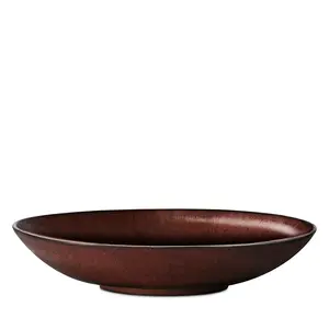 L'Objet Terra Soup Plate - Dark Red