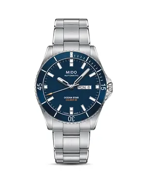 MIDO Mido Multifort 42mm Watch Blue/silver