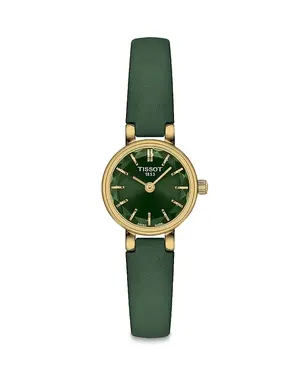 TISSOT Lovely Round Watch, 20mm - Green