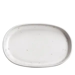 L'Objet Terra Oval Platter, Small - White