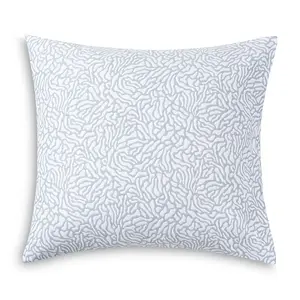 MATOUK Schumacher Cora Euro Sham - Blue/white