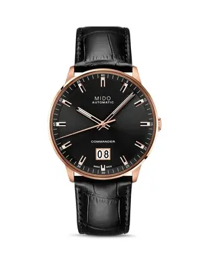 MIDO Commander 42mm Watch - Black