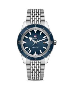 RADO Tradition 42mm Watch - Blue/silver