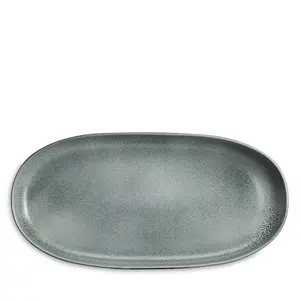 L'Objet Terra Oval Platter, Medium - Seafoam