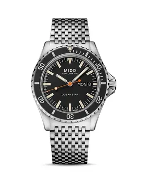 MIDO Ocean Star Watch, 40.5mm - Black/silver