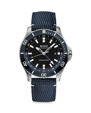 MIDO Ocean Star Captain Watch - Black