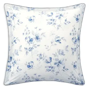 ANNE DE SOLENE Passe Present Euro Sham - Blue