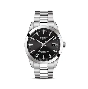 TISSOT Powermatic 80 40mm Watch - Black/silver