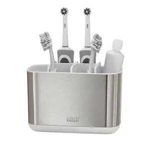JOSEPH JOSEPH Easystore Steel Large Toothbrush Holder