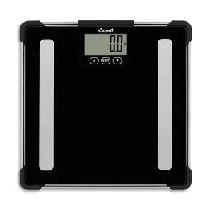 ESCALI Body Analyzing Bathroom Scale - Black