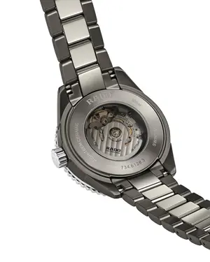 RADO Captain Cook 43mm Watch - Black/silver