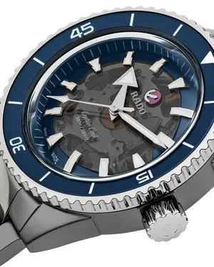 RADO Captain Cook 43mm Watch - Black/silver