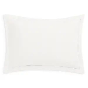 MATOUK Bergamo Boudoir Sham Bone/white