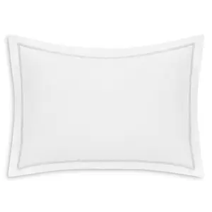 MATOUK Bergamo Boudoir Sham - Silver