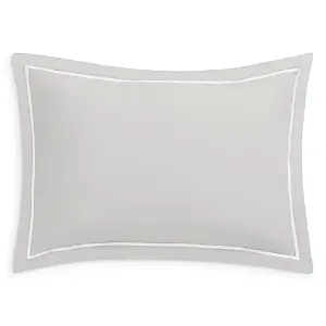 MATOUK Bergamo Boudoir Sham Silver/white
