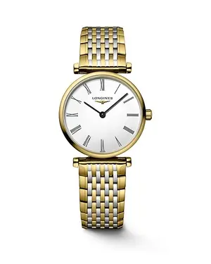 LONGINES La Grande Classique Watch - White/gold