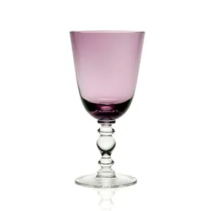 WILLIAM YEOWARD CRYSTAL William Yeoward Country Fanny Goblet - Amethyst