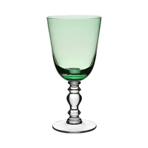 WILLIAM YEOWARD CRYSTAL William Yeoward Country Fanny Goblet - Apple Green